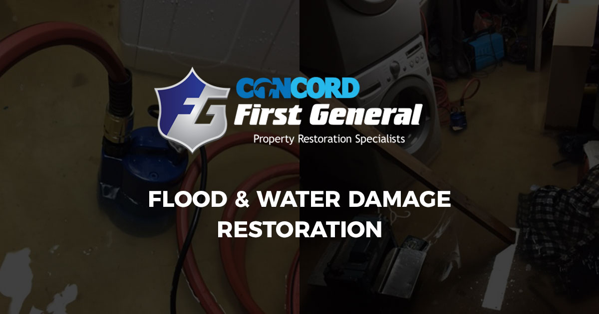 Flood & Water Damage Restoration | Concord First General Kamloops
